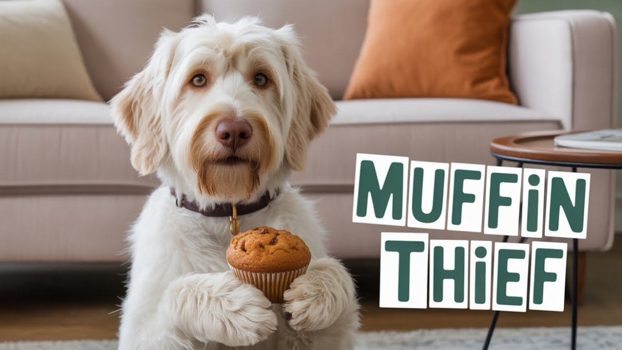 Sneaky Golden Doodle Kitchen Moments Compilation - YouTube