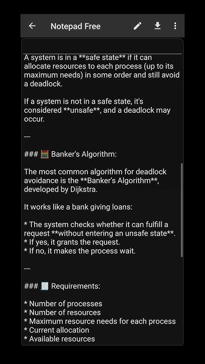 Deadlock Avoidance in OS | Banker's Algorithm Explained with Example - YouTube