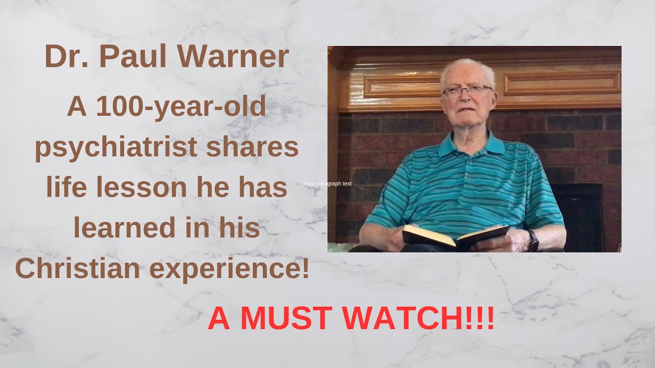 Dr. Paul Warner’s Testimony - YouTube
