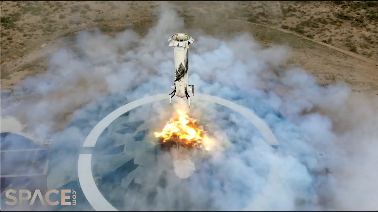 Relive Blue Origin's historic crewed flight with Jeff Bezos in these ...