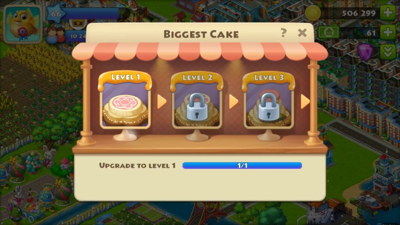 TOWNSHIP LEVEL 66 BIGGEST CAKE LAYER 1&2 - YouTube