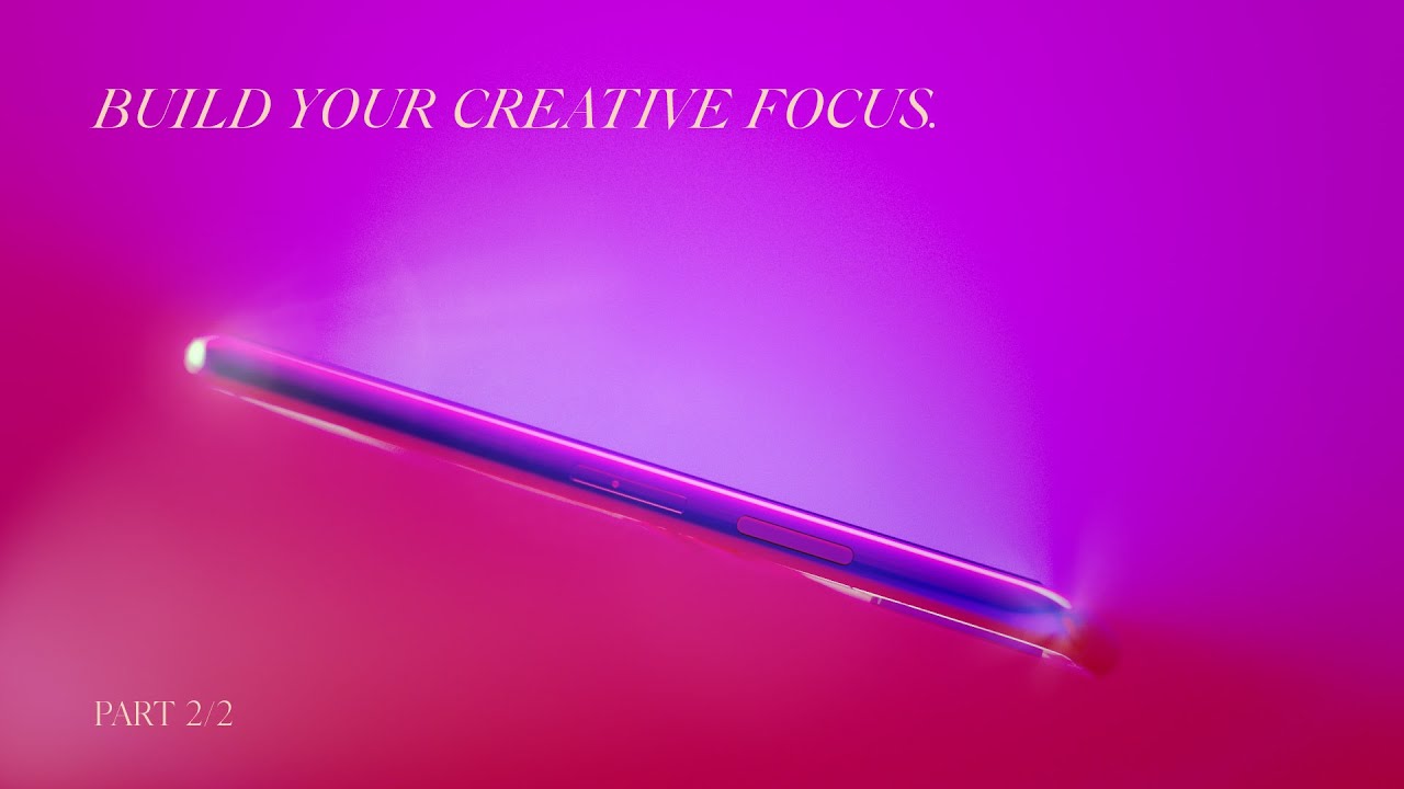 How to focus on creative work. - YouTube