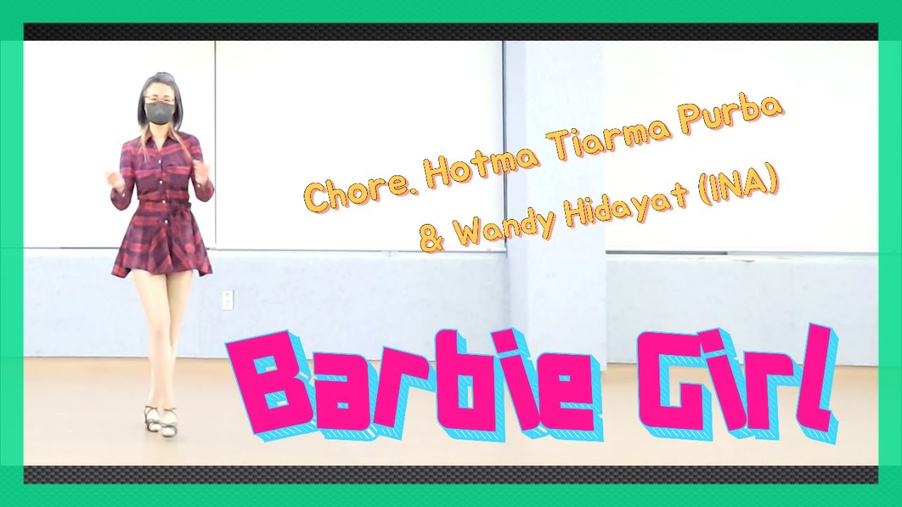 💃👩‍🏫 Barbie Girl Line Dance [제이엠피라인댄스] / DEMO & COUNT / 초급반 수업자료 - YouTube