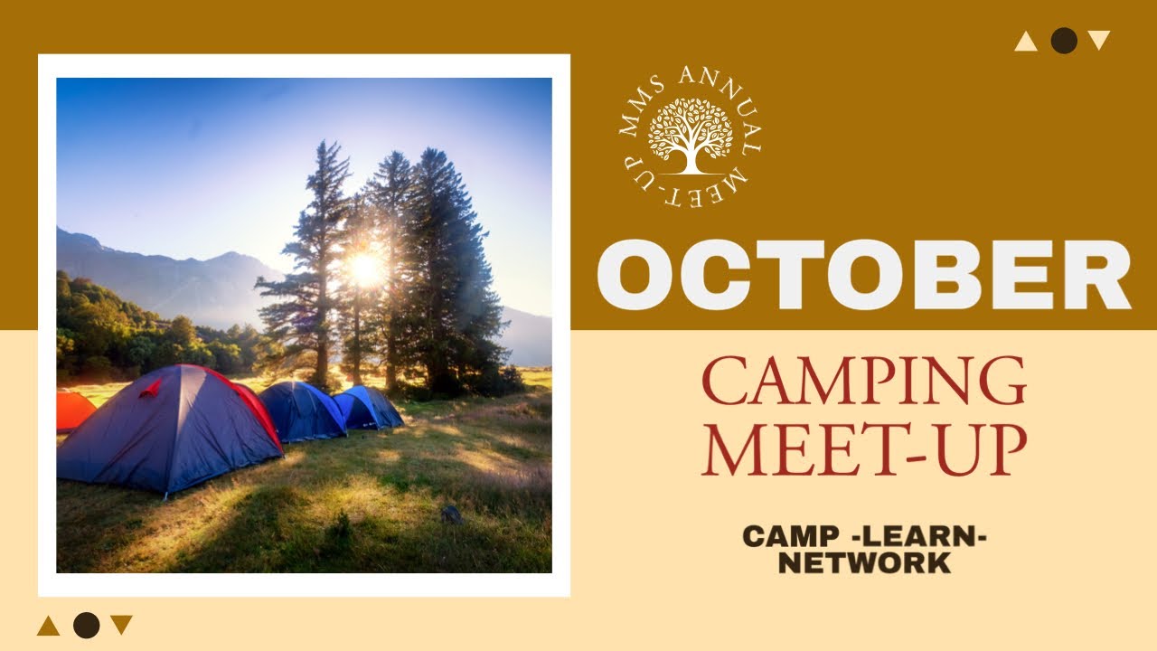 October Camping Meet-up: Experience Nature's Beauty - YouTube