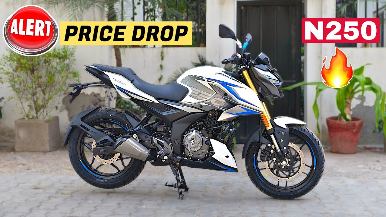 Bajaj Pulsar N250 OBD 2B E20 New Model 2026 Detail Review | N250 White ...