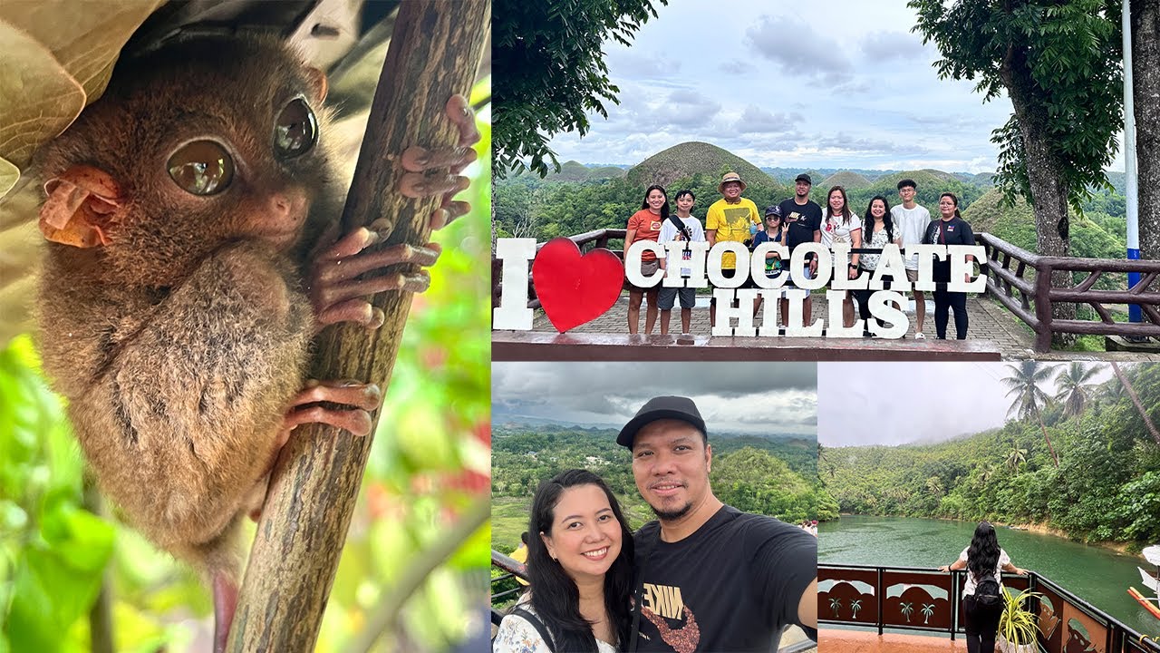 Bohol Trip 2024 Day 2 | Countryside Tour | Baclayon Church | Chocolate ...
