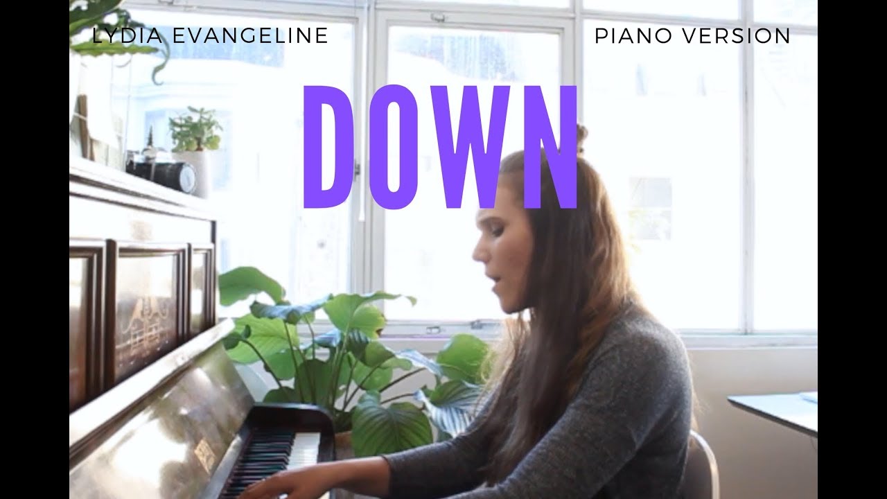 Down (piano version) - YouTube