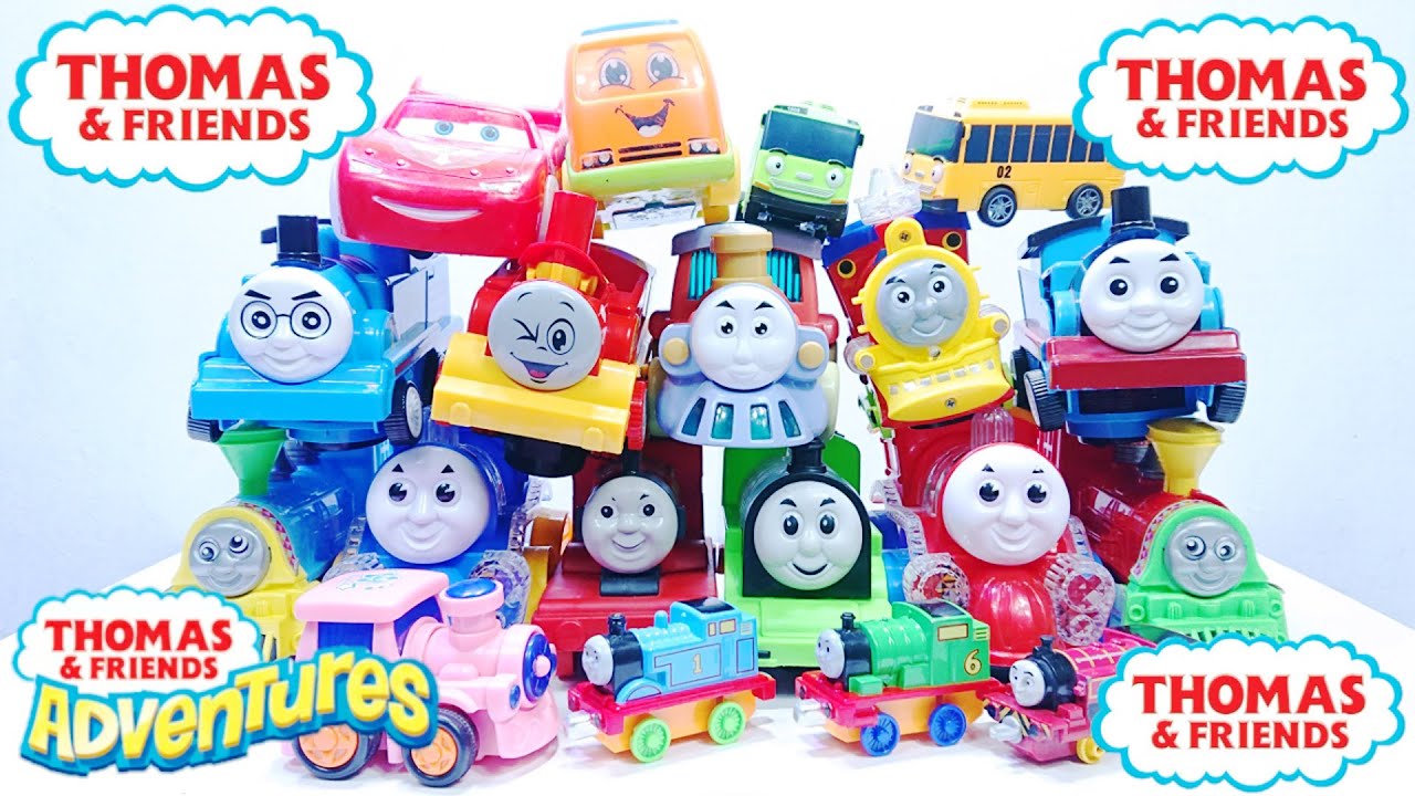 Thomas and friends, dancing tayo, thomas robot, funny loco, electric ...
