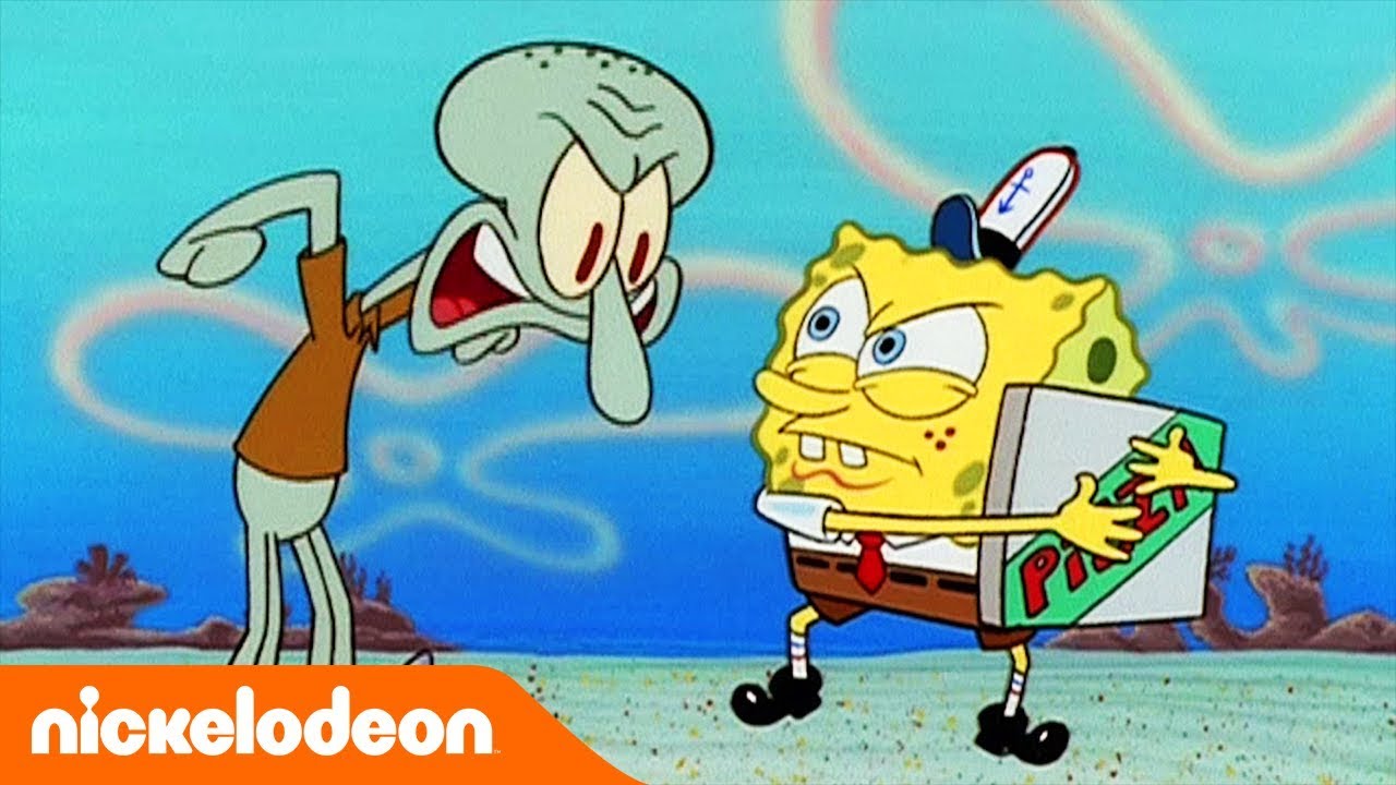 SpongeBob SquarePants | Piza Krusty Krab | Nickelodeon Bahasa - YouTube