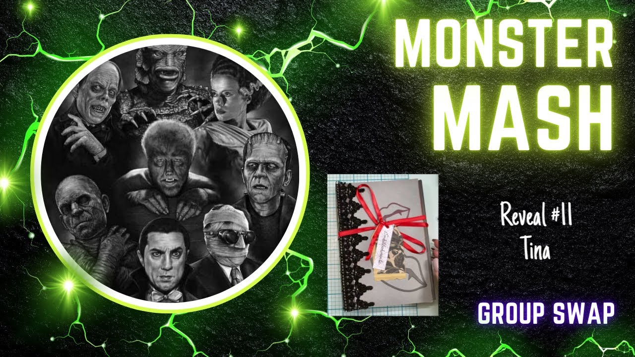 Monster Mash Group Swap Reveal #11 from Tina - YouTube