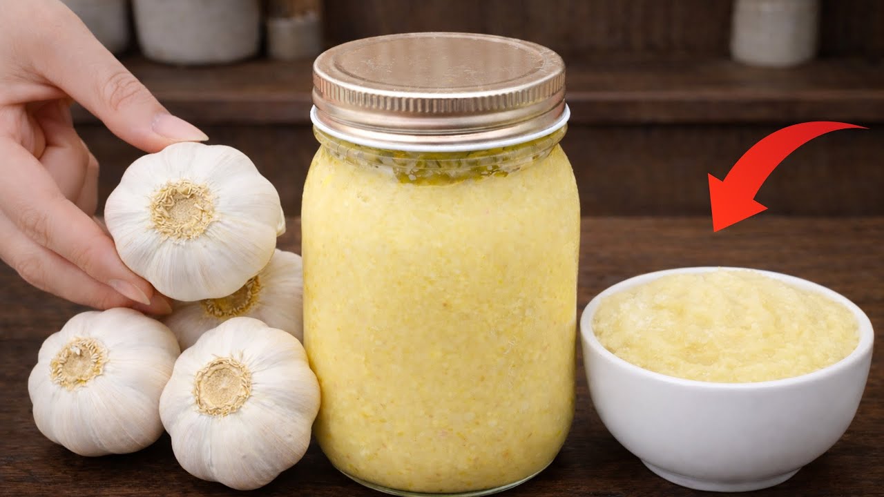 How To Make Garlic Paste At Home - Easy Simple I Mary Home - YouTube