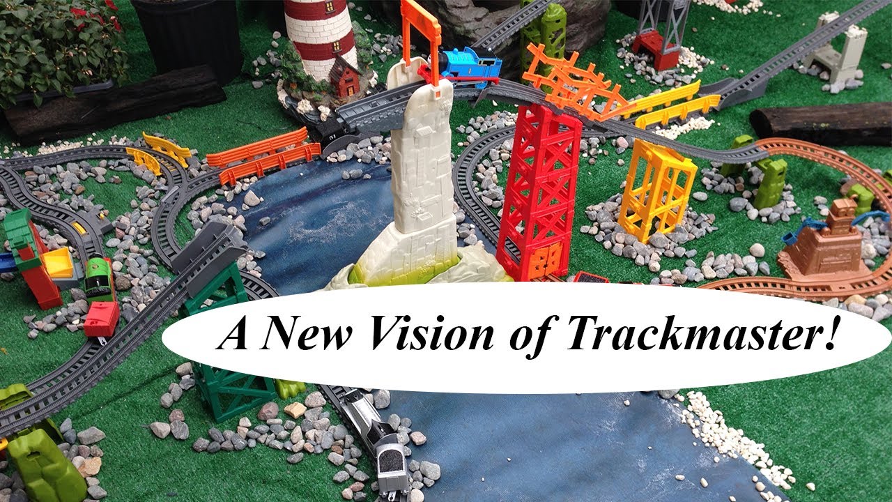 Thomas and Friends NEW Avalache Escape Set & Trackmaster Vision System ...