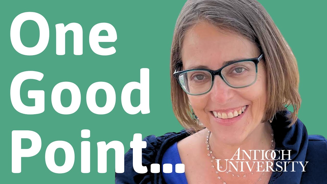 One Good Point: Discovering Your Leadership Purpose with Dr. Amy ...