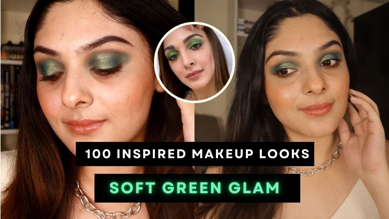 Elegant Green Glam 💚 Perfect for Beginners! - YouTube