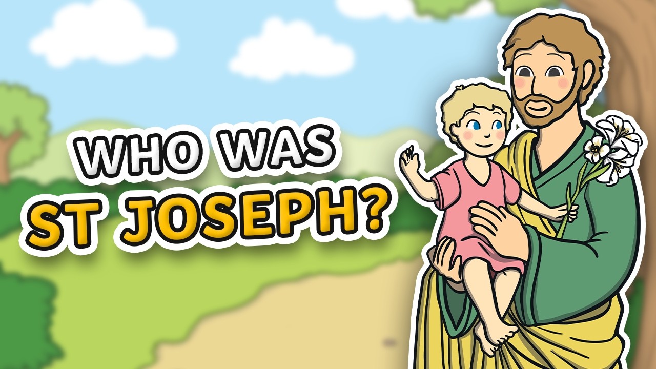 Who was Saint Joseph? 😇 | The Story Explained for Kids - YouTube