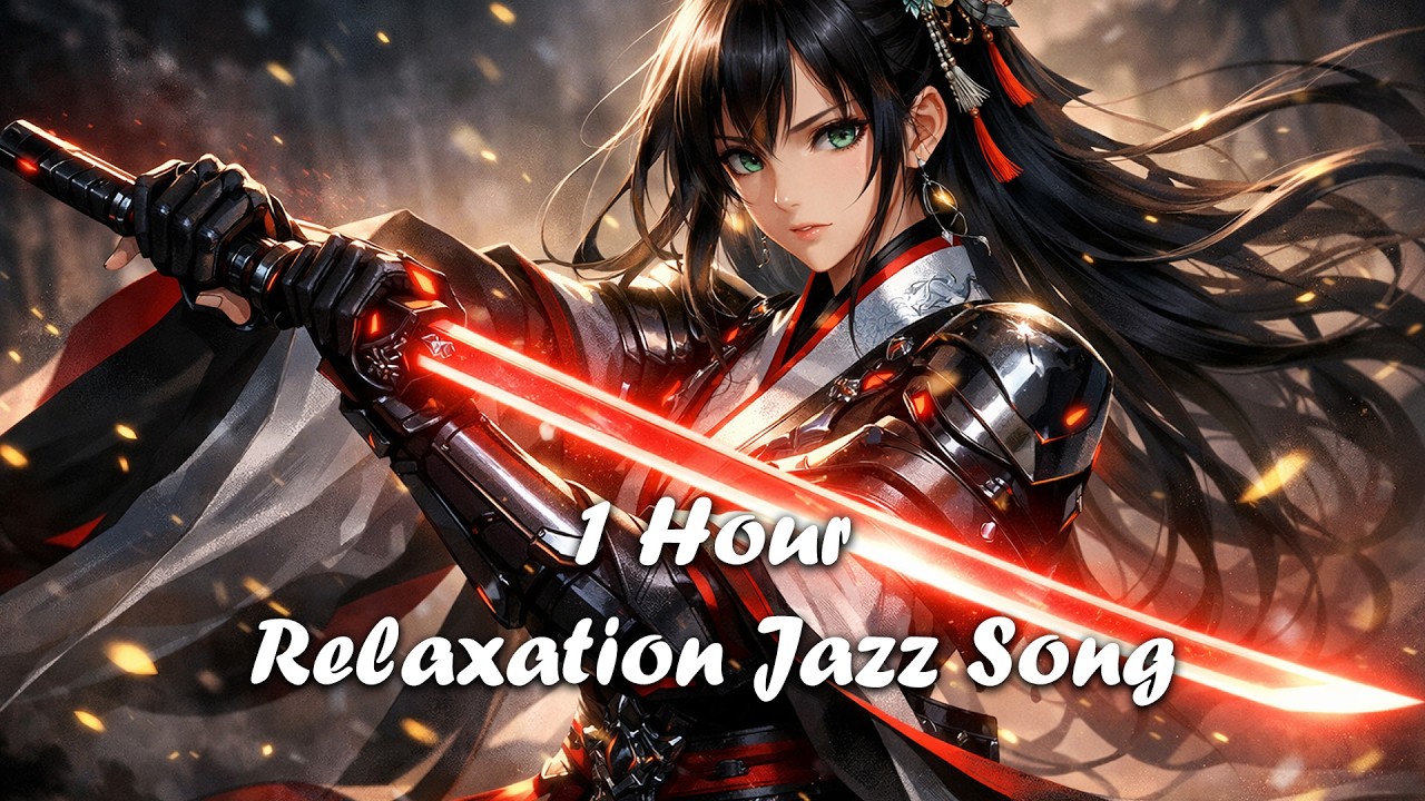 Crimson Blade Jazz 🔥 1 Hour Dark Focus Music for Studying, Coding ...