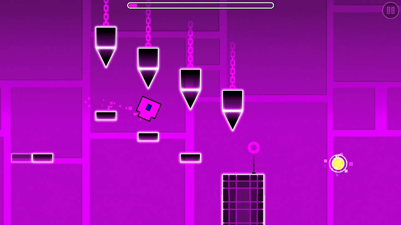 Geometry dash fail - YouTube