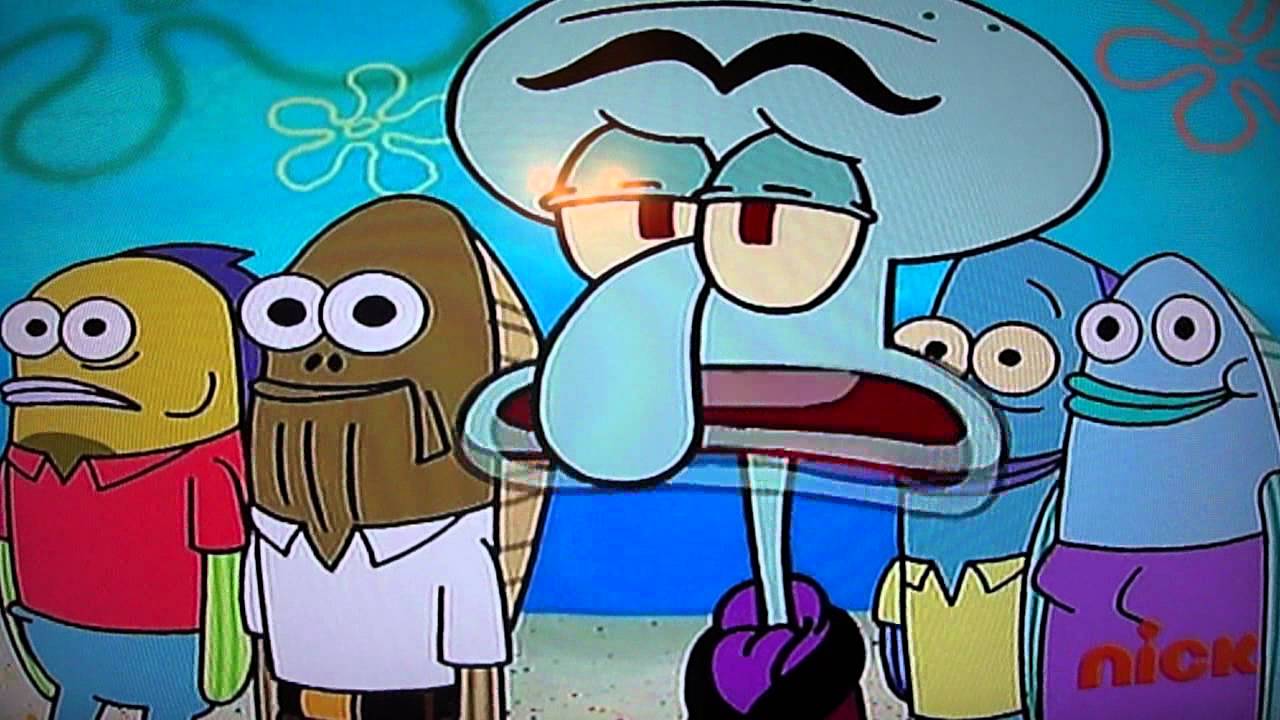 Squidward Tentacles Ta-T-T-Tonight? - YouTube