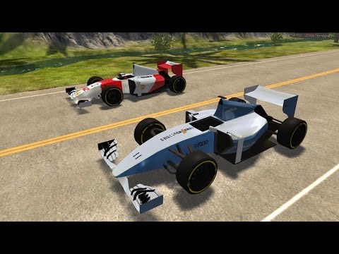 FORMULA ONE Street Racing | BeamNG.drive - YouTube