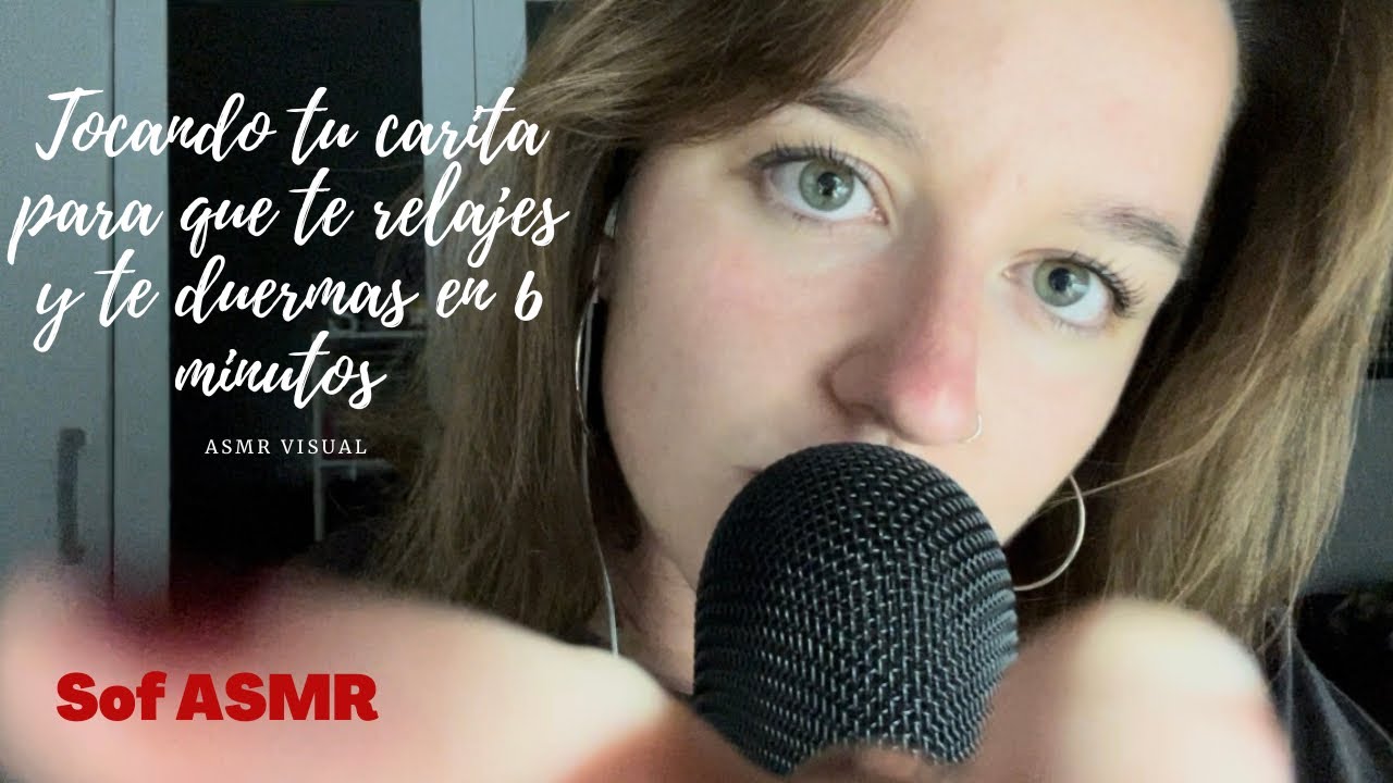 ASMR en español | Tocando tu carita para que te duermas en 3, 2, 1… 🌙 - YouTube