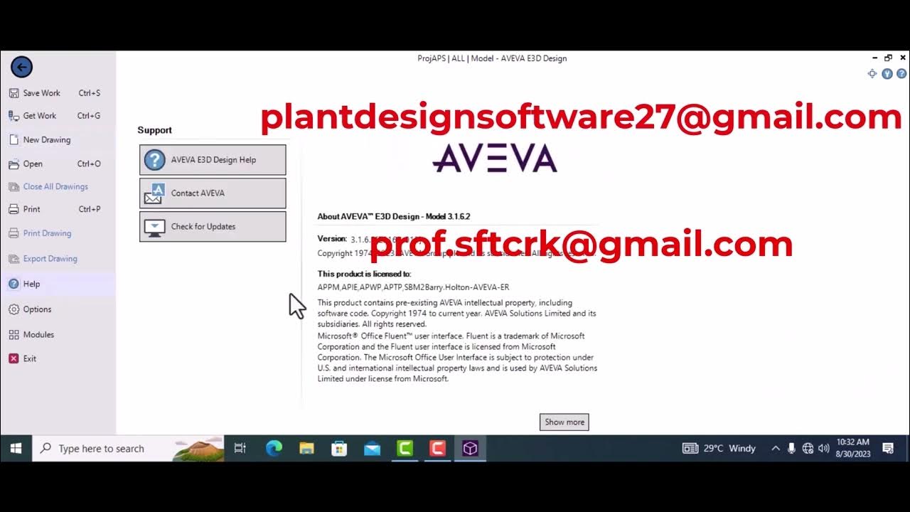 AVEVA E3D DesignV 3.1.6.2 - YouTube