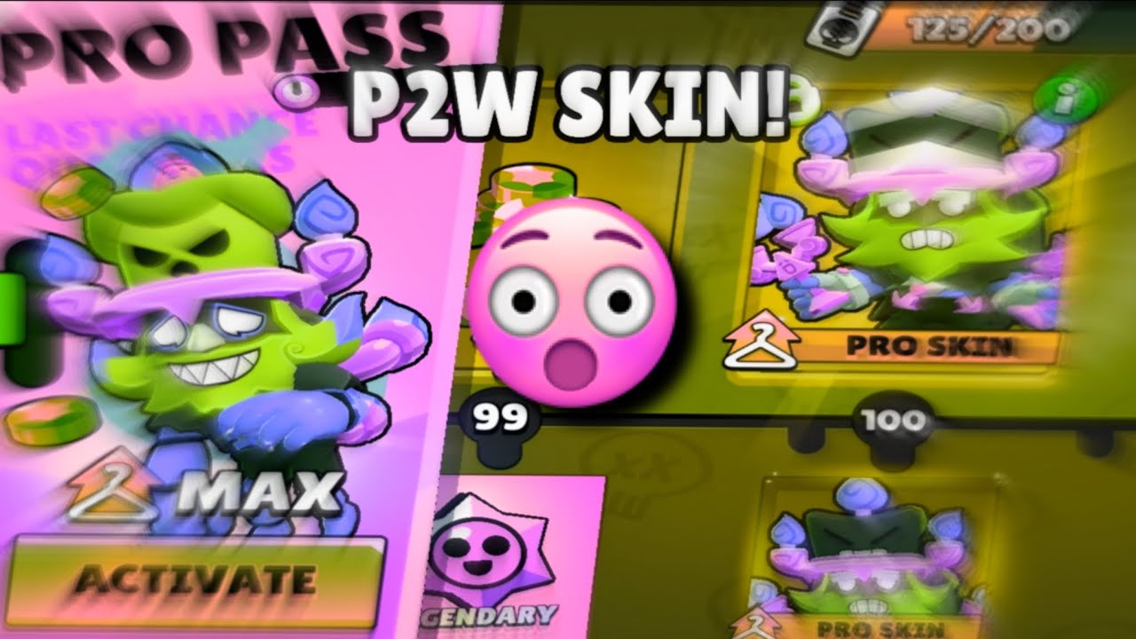 PAY 2 WIN Skin on PRO PASS! 🙈💔 - YouTube
