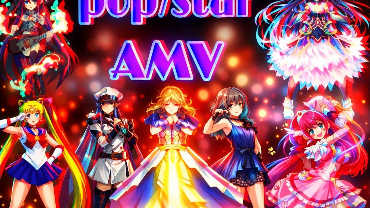 Anime Mix [AMV] Pop/Stars Kda - YouTube