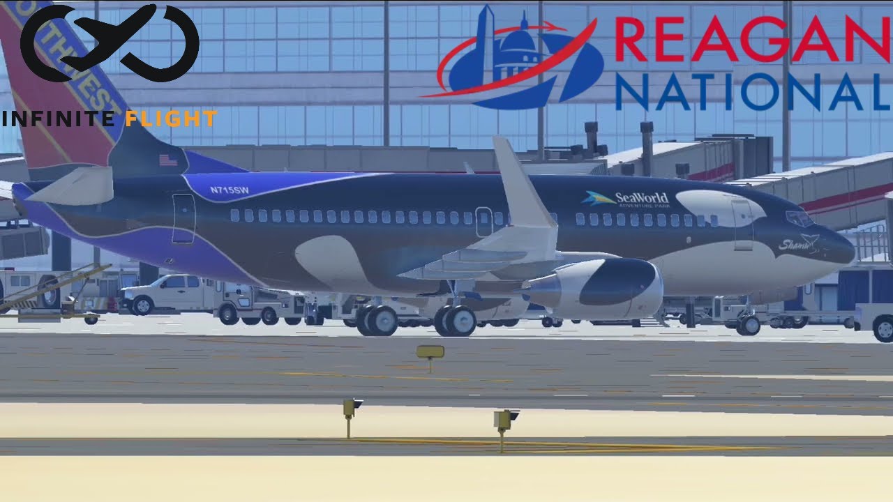 23 MINUTES of Plane Spotting at Ronald Reagan National Airport ...