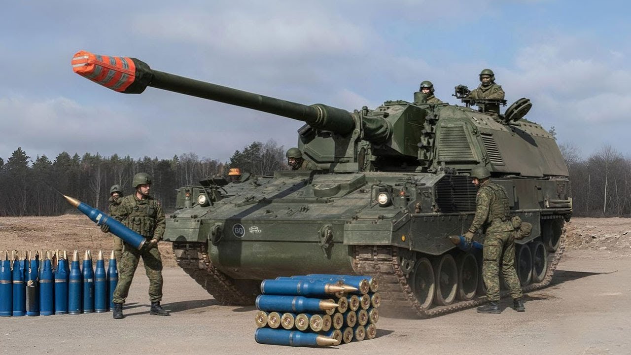 Russia Shocked: Germany tests new PzH 2000 A4 After Old Version Crashes ...