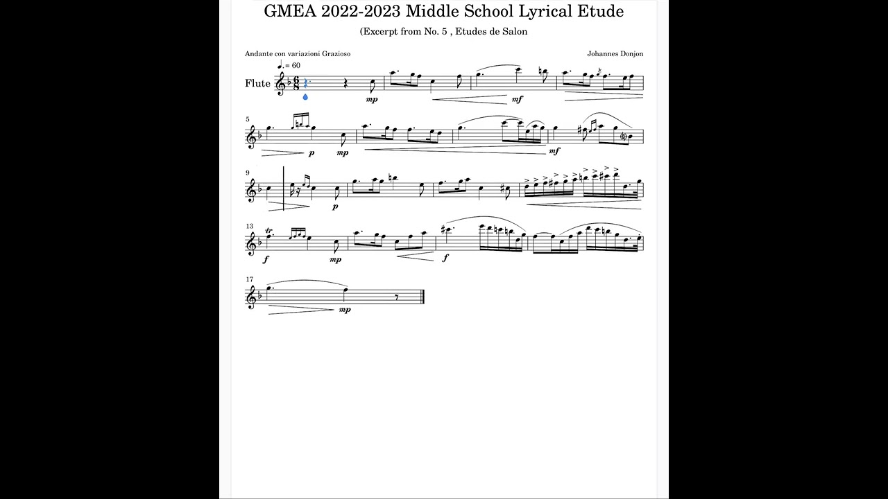 GMEA 2022 2023 Flute Middle School Lyrical Etude YouTube gmea-2022-2023-flute-middle-school-lyrical-etude-youtube