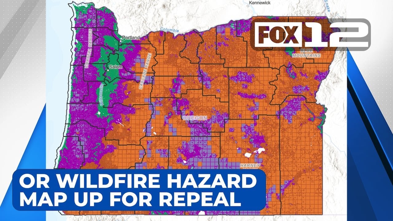 Oregon wildfire hazard map up for repeal, changes in state legislature ...
