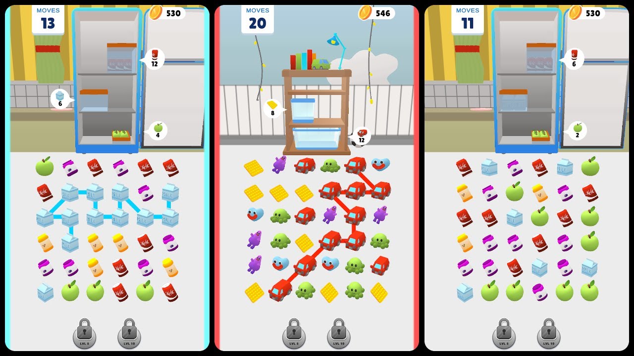 Collect For Fridge Game Mobile Game | Gameplay Android - YouTube