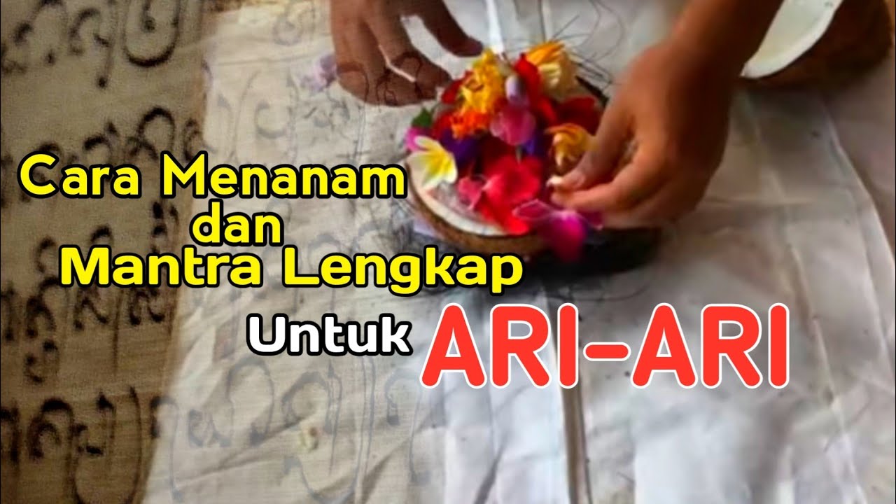 ⚠️Mantra lengkap dan cara mengubur ari ari bayi menurut agama hindu ...