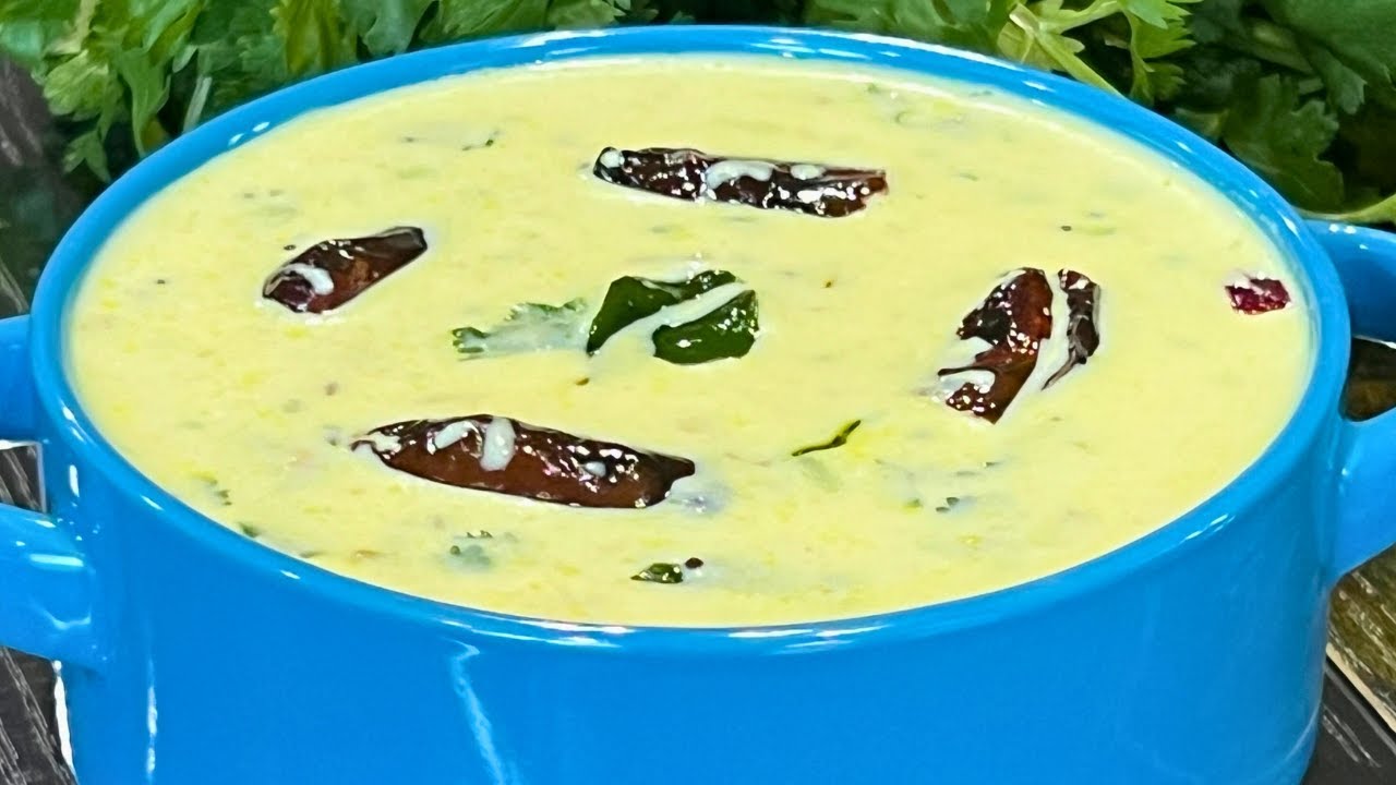 Village Style Majjiga Pulusu - Perugu Charu - Curd Curry Recipe ...
