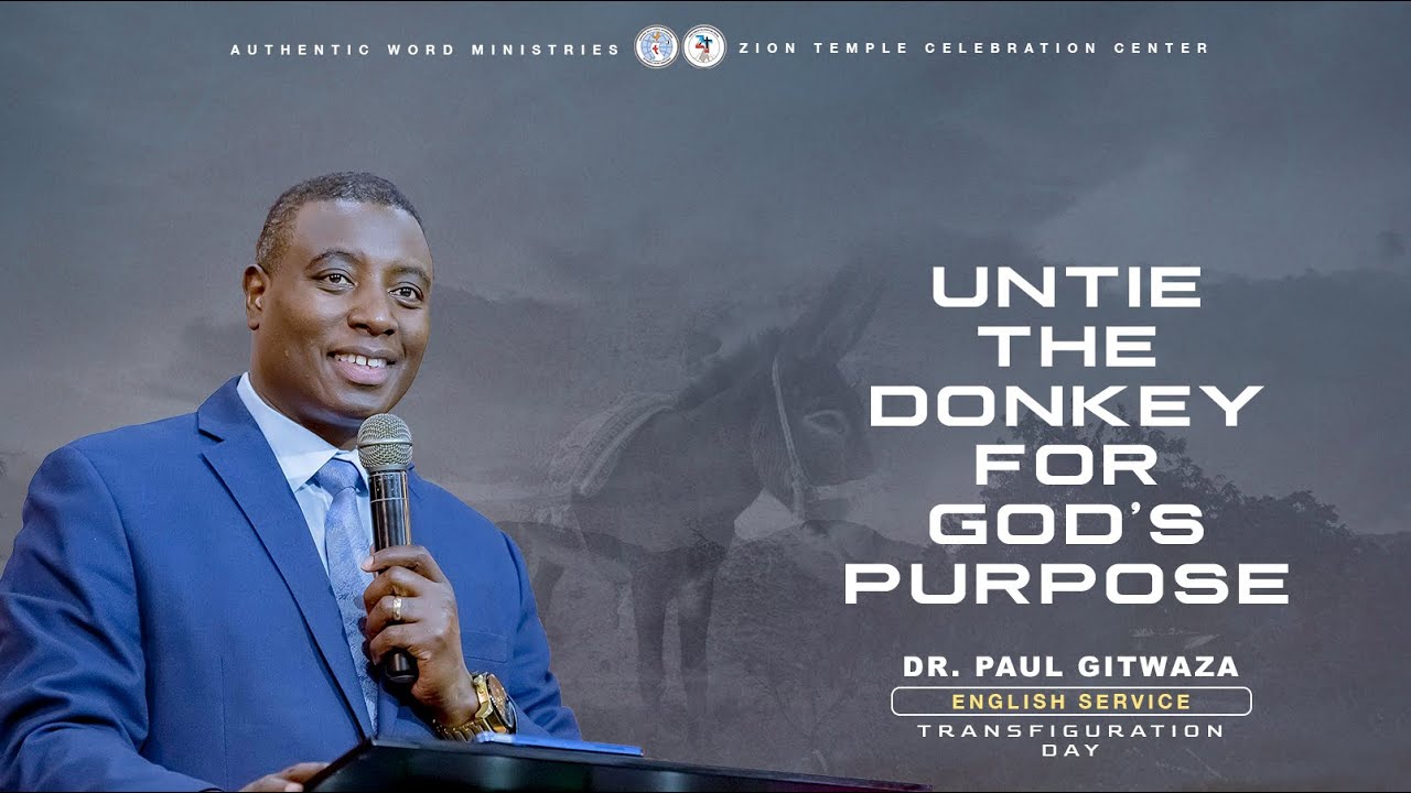 UNTIE THIS DONKEY FOR GOD'S PURPOSE | English Service | With Apostle Dr ...