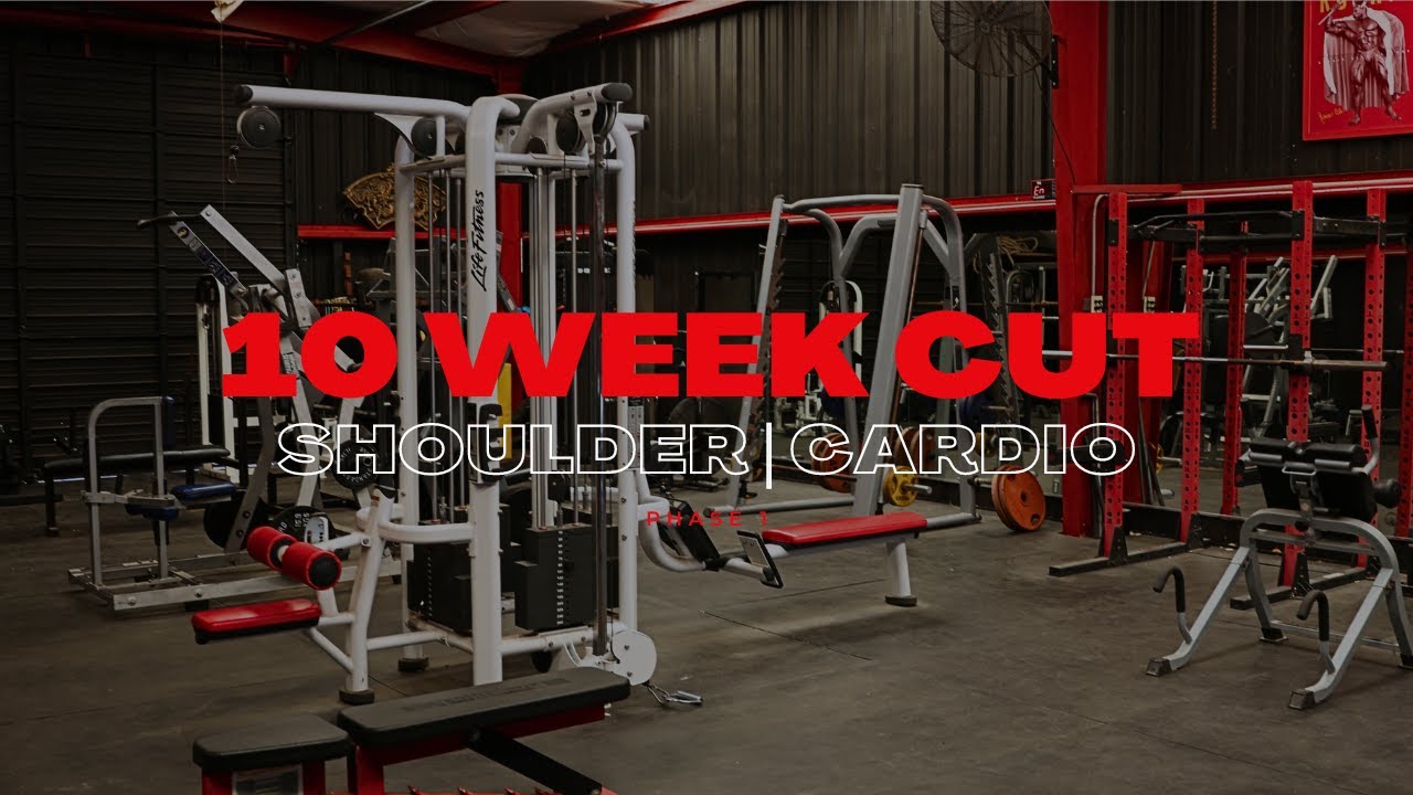 Phase 1 | 10 Week Cut, Post Bulk | Caloric Deficit | Shoulder Workout ...