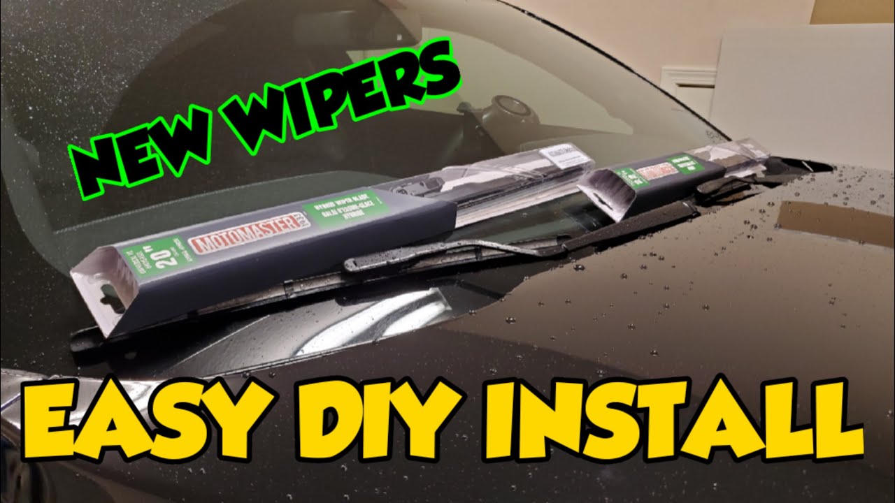 QUICK & EASY DIY Wiper Blade Replacement On Your Car - YouTube