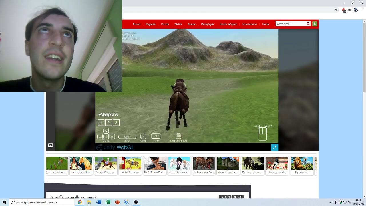 OGGI ERO UNO SCERIFFO A CAVALLO E DOVEVO UCCIDERE I ZOMBIE TITOLO GIOCO ...
