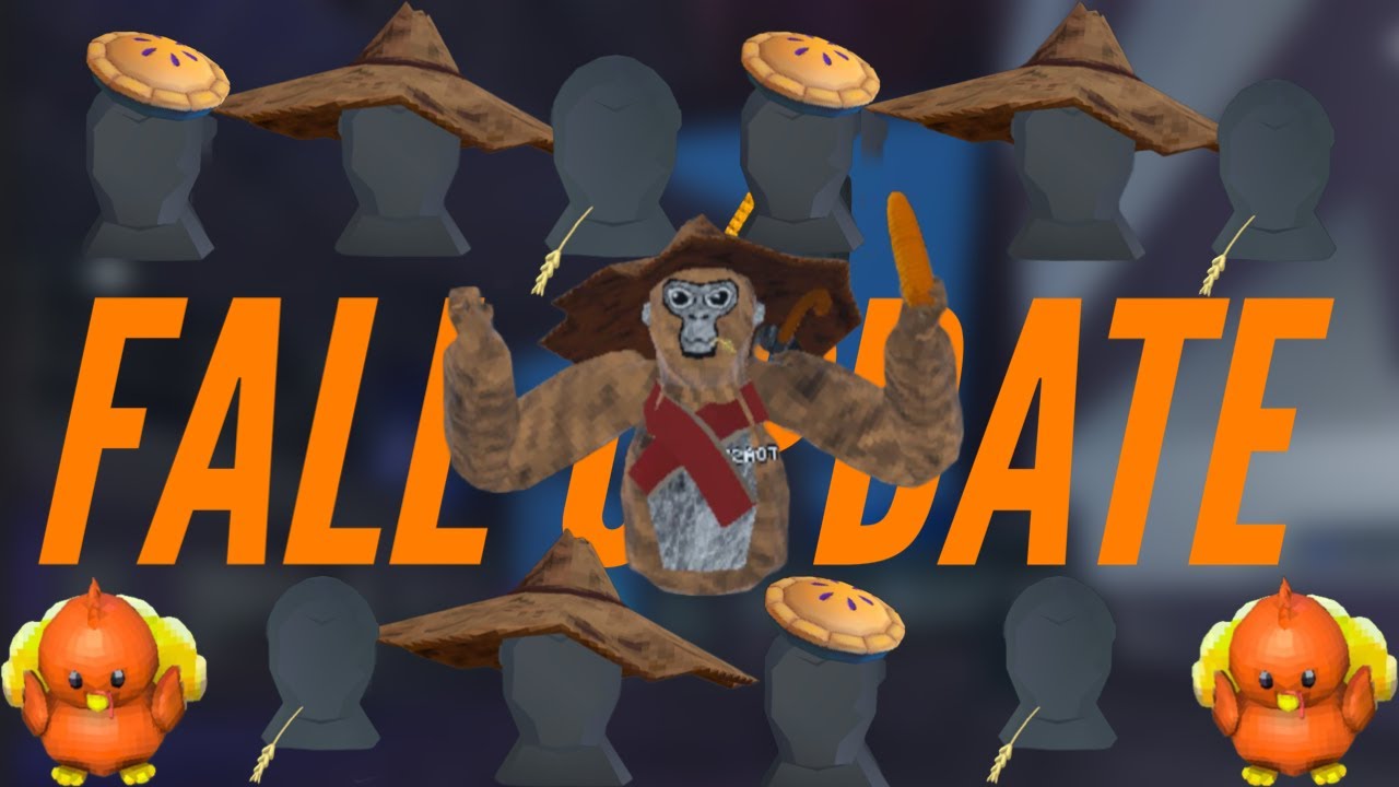 New fall update in gorilla tag - YouTube