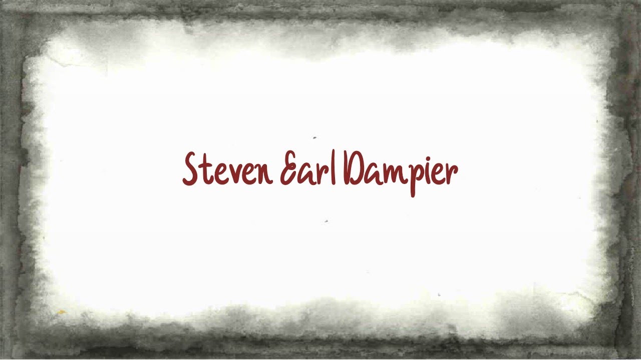 Steven Earl Dampier Funeral Service - YouTube