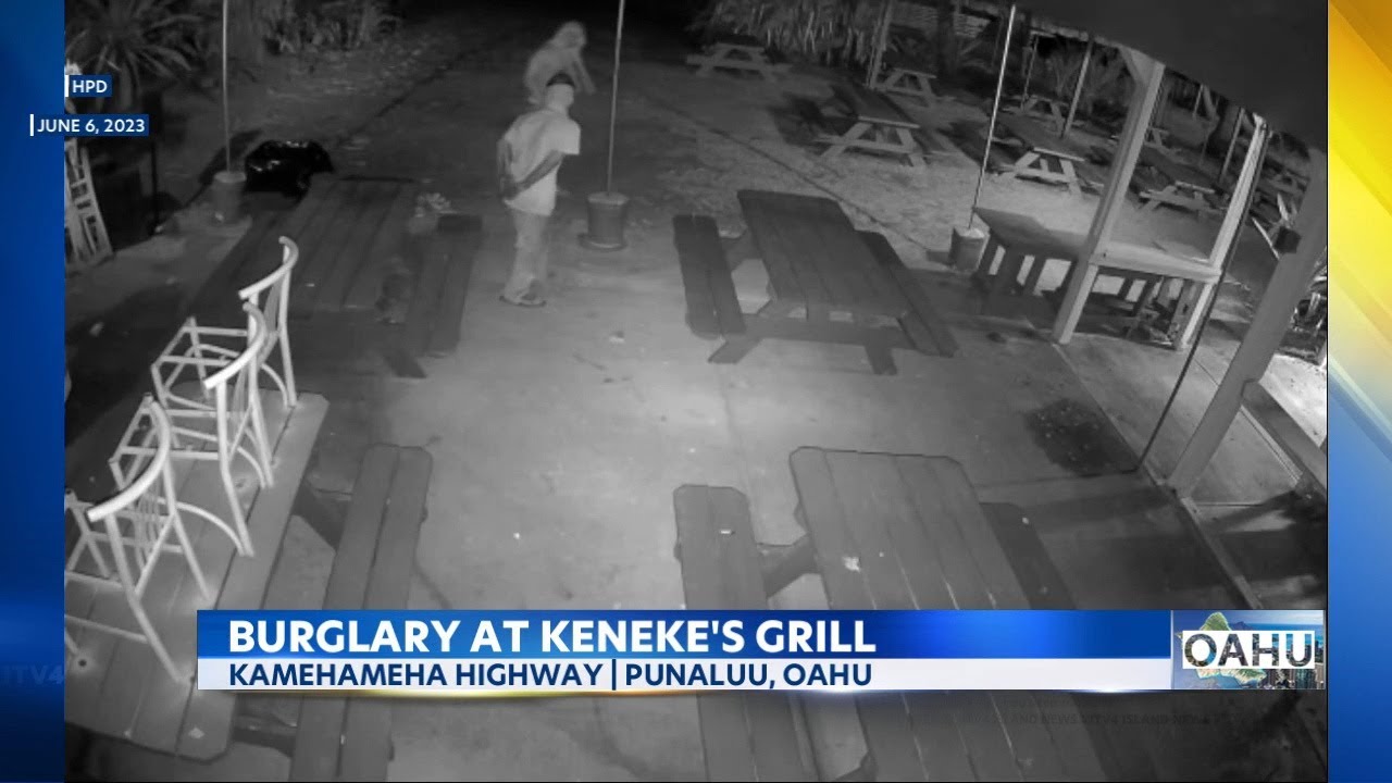 Honolulu Crimestoppers: multiple burglary suspects captured on camera ...
