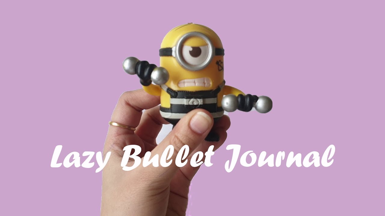 minion jounaling || bullet journal setup || journal with me - YouTube