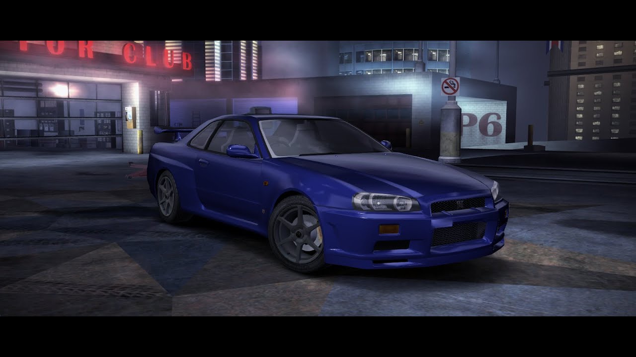 Need for Speed™ Carbon Nissan Skyline GT-R (R34) - YouTube