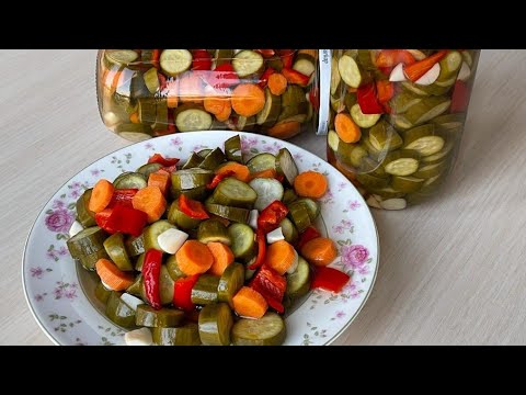 🔴BU TURŞUYU BİR HAFTA SONRA YIYEBILIRSİNİZ✅  KÜTÜR KÜTÜR TADINA DOYAMAYACAĞINIZ YAZ TURŞUYU TARİFİ👍