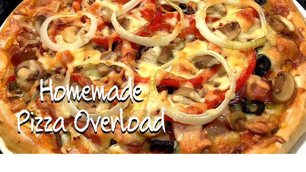 Homemade Pizza Overload #pizza - YouTube