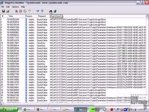 Monitor your Windows Registry Using Regmon - YouTube