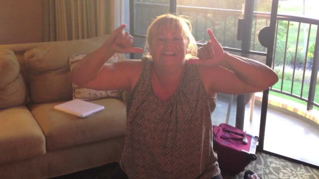 Debbie doing "The Arm Dance" - YouTube