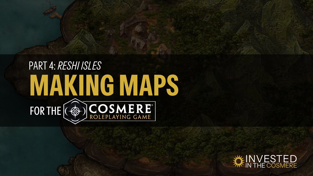 Making Maps for the Cosmere RPG, Part 4 : Reshi Isle - YouTube