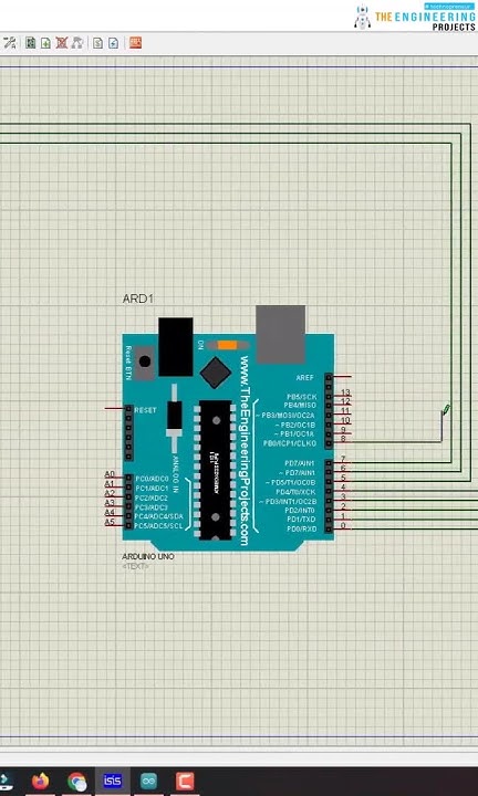Arduino LED Blinking in Proteus Simulation - YouTube