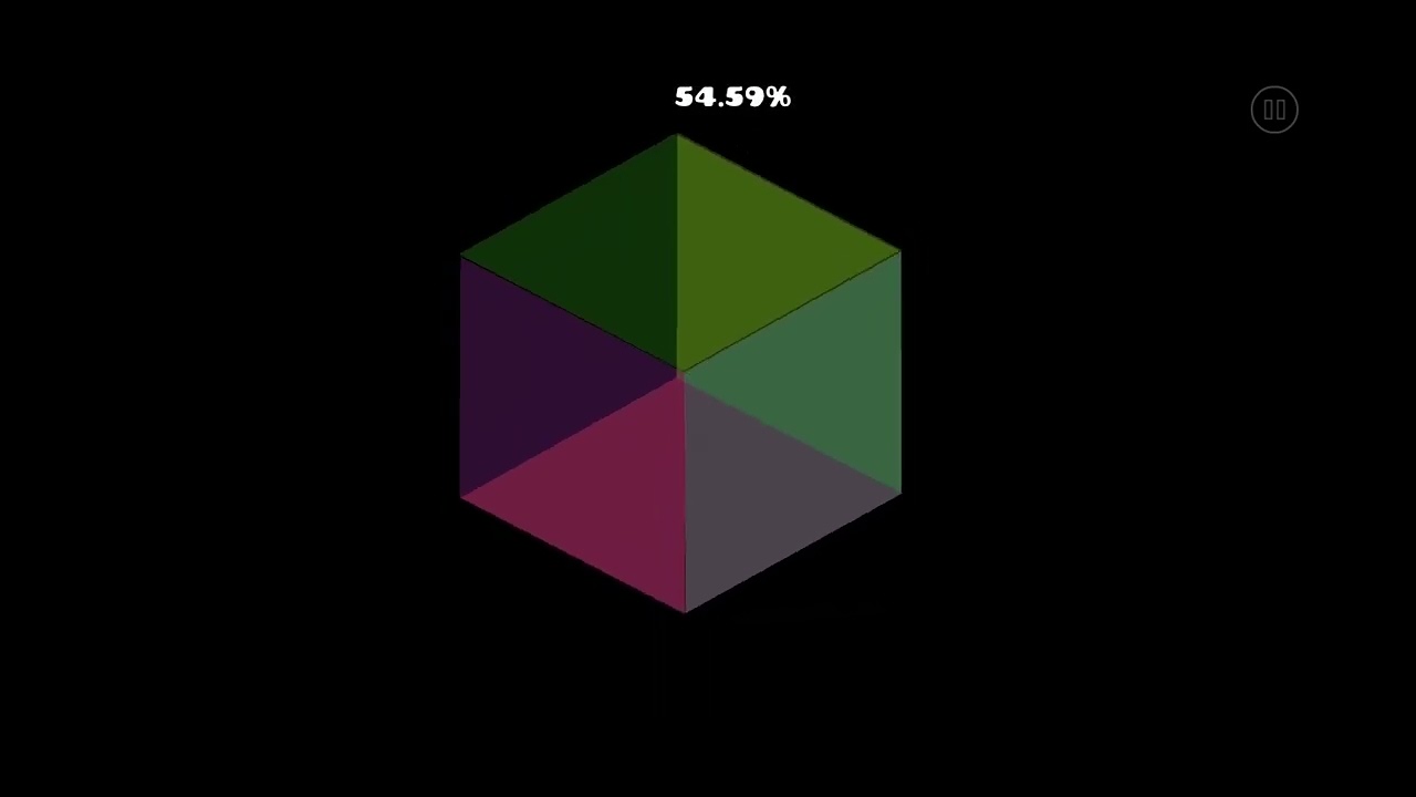 3D ROTATING CUBE IN GD 2.2 - YouTube